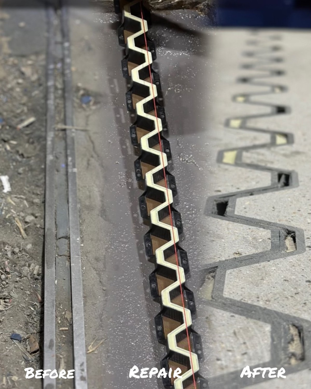 Cost Effective Damaged Concrete Joint Repair with Permaban Signature AR ...